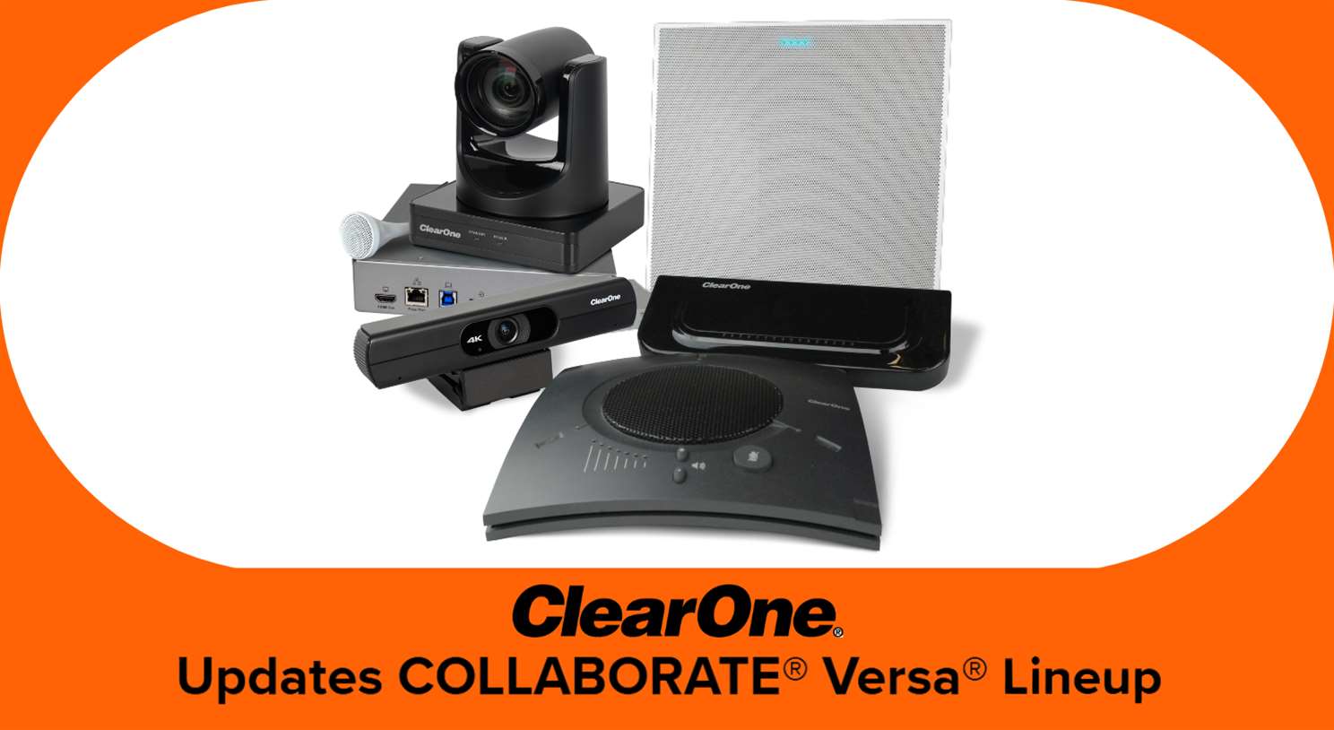 ClearOne Updates COLLABORATE Versa Lineup | May 2023 | News & Events ...