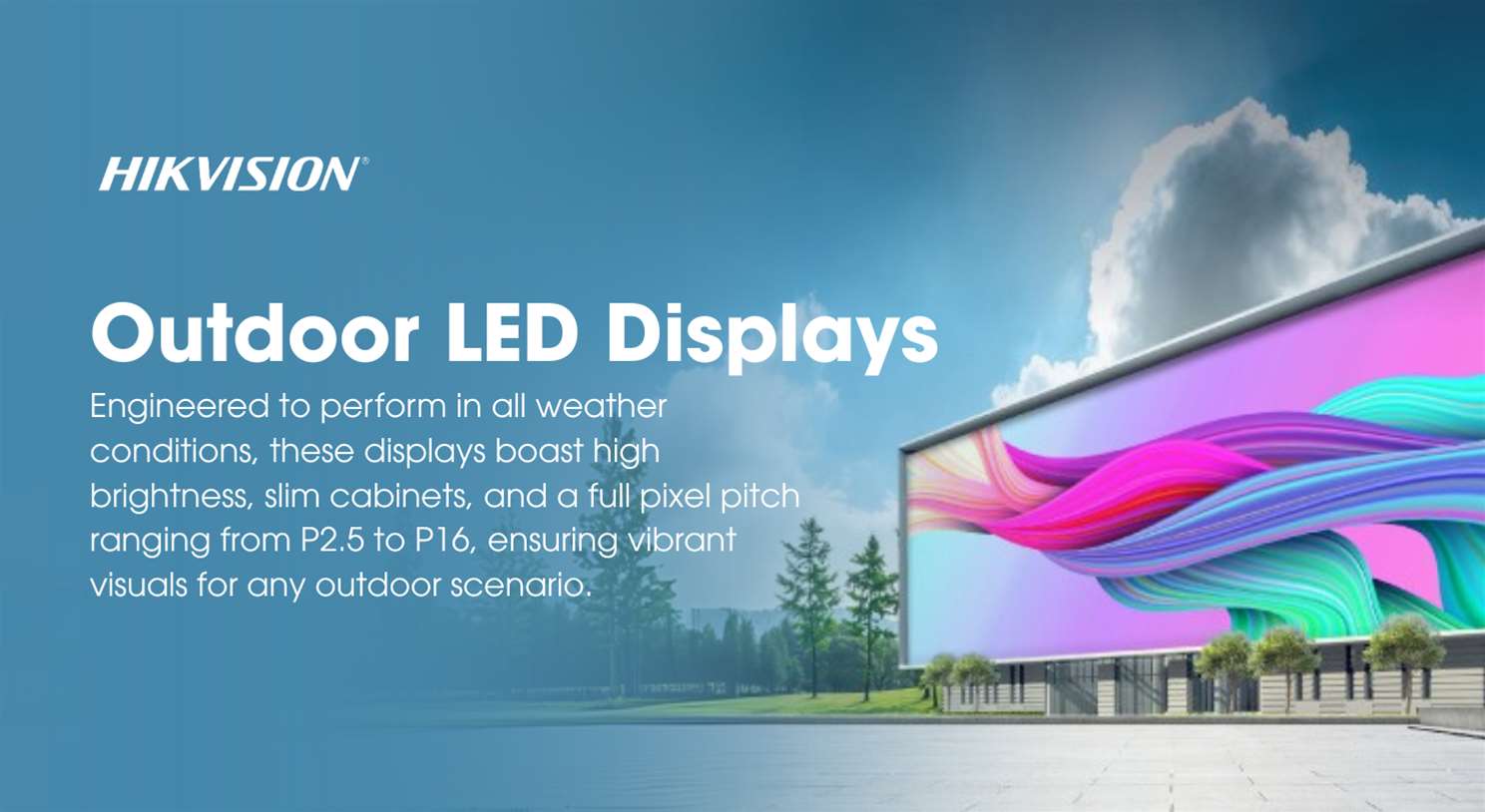 Hikvision Outdoor LED Displays: Unmatched Durability & Superior Image ...