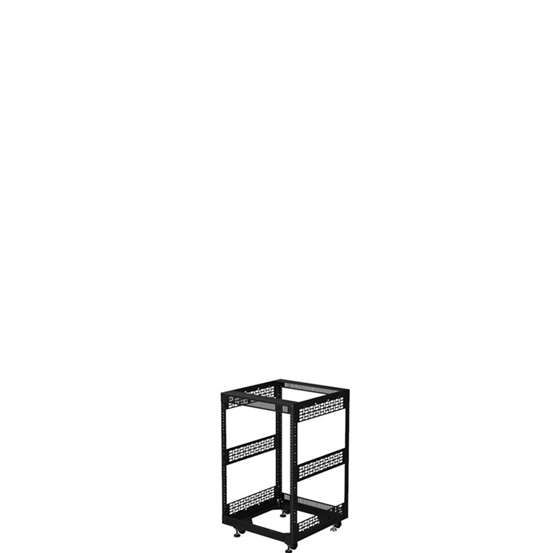 Penn Elcom Slim Open Rack Tower System 12U Black, PE-R8300-20/12U ...